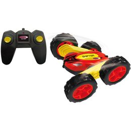 Jamara Kinder RC-Auto "Shifter Stunt Racer", gelb, Kunststoff, B:15cm H:7cm T:15cm, Fernlenkfahrzeuge