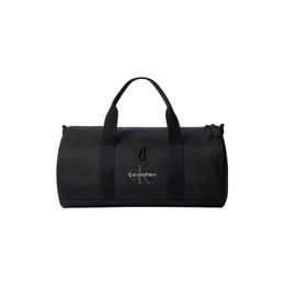 Calvin Klein Herren Weekender "BOLD WEEKENDER", schwarz, Nylon, unifarben, Taschen, Reisetasche, gro&szlig;e Umh&auml;ngetasche, Fitnesstasche mit CK-Logo