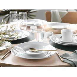 Creatable Kombiservice "BASE Wei&szlig;, Service 42-tlg.", 42, wei&szlig;, Geschirr-Sets, Klassisch, Zeitlos, Der Allesk&ouml;nner