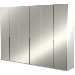 Kleiderschrank Musterring, B:300cm H:216cm T:58cmwei&szlig;, Glas, Holzwerkstoff, Schlafzimmer, Schr&auml;nke, "San Diego, Kleiderschrank, Schrank, Garderobe,