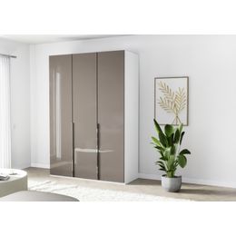Kleiderschrank Musterring, B:150cm H:216cm T:58cmwei&szlig;, Glas, Holzwerkstoff, Schlafzimmer, Schr&auml;nke, "San Diego, Kleiderschrank, Schrank, Garderobe,