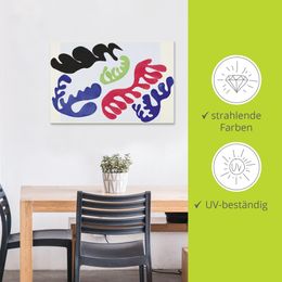 Wandbild Artland, B:120cm H:80cm, bunt, Alu Dibond, Wohnzimmer, Bilder, "Die Lagune 3. 1947", als Alubild, Leinwandbild, Poster, Wandaufkleber in