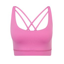 Hey Honey Sport-BH 'Criss' Damen Gr&ouml;&szlig;e S hellgrau / hellpink