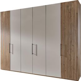 Kleiderschrank Wiemann, B:295,2cm H:217cm T:58cm, braun, Holzwerkstoff, Schlafzimmer, Schr&auml;nke, "Denver", hochwertige Beschl&auml;ge