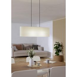 Eglo H&auml;ngeleuchte "FEBRES Pendellampe - Stahl - E27 - 2X60W - IP20", 2, H: 110cm, 1 Stk., wei&szlig;, Wohnzimmer, Leuchten, H&auml;ngelampe, Deckenlampe,