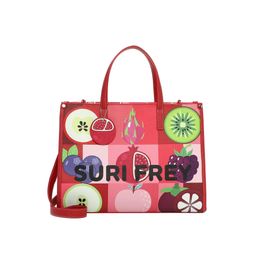 SURI FREY Damen Shopper "Shopper SFY Issy", rot, PVC, Taschen