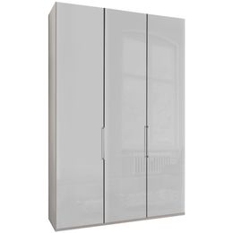 Kleiderschrank Wiemann, B:148,4cm H:236cm T:58cm, wei&szlig;, Floatglas, Holzwerkstoff, Schlafzimmer, Schr&auml;nke, "Monaco, Made in Germany, edle Glasfront,