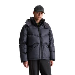 Marc O'Polo Herren Outdoorjacke "mit abnehmbarer Kapuze"blau depths, Gr. XXL, MARC O'POLO DENIM, unifarben, Obermaterial: 100% Polyester; F&uuml;llung: 70% Daune, 30%