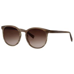 Sonnenbrille BRENDEL EYEWEAR "BRENDEL eyewear Sonnenbrille", Damen, lebendige taupe gestreift, Sonnenbrillen Sonnenbrille