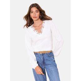 Lipsy Shirt Damen Gr&ouml;&szlig;e XXL wei&szlig;