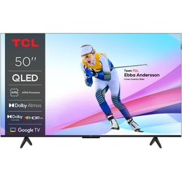 TCL QLED-Fernseher "50P71KX1", 50, schwarz, Fernseher, Multi-HDR, Dolby Vision, Smart TV, Airplay2, Dolby Atmos, Game Master