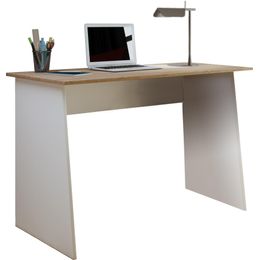 Schreibtisch Vcm, B:110cm T:50cm, braun, B&uuml;ro, Tische, "Holz Schreibtisch Computertisch Masola Maxi"