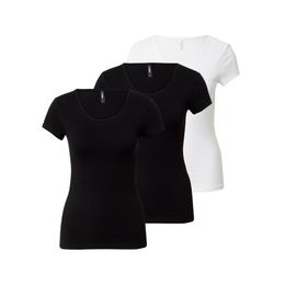 Only T-Shirt Damen Gr&ouml;&szlig;e XS schwarz / wei&szlig;