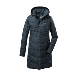 Killtec Damen Steppmantel "KOW 150 WMN QLTD PRK", blau, Gr. 42, Oberstoff: 100% Polyester, Futter: 100% Polyester, Wattierung: 100% Polyester,