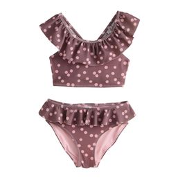 next Bikini M&auml;dchen Gr&ouml;&szlig;e 122 schoko / rosa