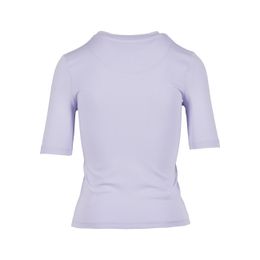 DEF Damen T-Shirt "DEF Damen Raisa T-Shirt", lila, Gr. S, unifarben, 100% Baumwolle, Shirts