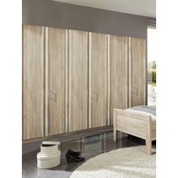 Kleiderschrank Wiemann, B:295,2cm H:196cm T:58cm, beige, Holzwerkstoff, Schlafzimmer, Schr&auml;nke, "Meran"