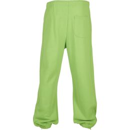 Urban Classics Herren Jogginghose "Urban Classics Herren Sweatpants"limegr&uuml;n, Gr. XS, unifarben, 65% Baumwolle, 35% Polyester, Hosen