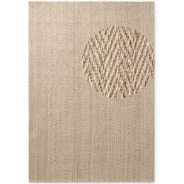Villeroy & Boch Teppich VILLEROY & BOCH, B:200cm H:10mm L:300cm, beige, Jute, Wohnzimmer, Teppiche, "Mirabelle", Jute, Natur, Wohnzimmer, Esszimmer, Schlafzimmer,
