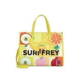SURI FREY Damen Shopper "Shopper SFY Issy", gelb, PVC, Taschen