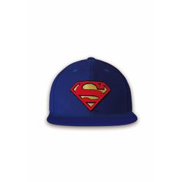 logoshirt Jungen Baseball Cap "DC Superman", blau, bestickt, 100% Baumwolle, Caps, mit lizenzierter Stickerei