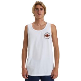 Billabong Herren Tanktop "Rotor Diamond", wei&szlig;, Gr. L, [Hauptstoff] 100% Baumwolle, Tops