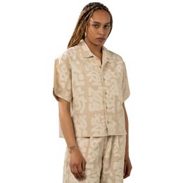 Element Damen Kurzarmshirt "Hang Out", beige, Gr. S, 100% Viskose, Shirts