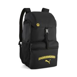 Puma Freizeitrucksack "Borussia Dortmund ftblCulture 24 l Rucksack Erwachsene", B/H/T: 27cm x 46cm x 19cm, onesizeschwarz faster gelb, Rucks&auml;cke