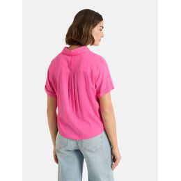 LIEBLINGSST&Uuml;CK LIEBLINGSST&Uuml;CK Damen Hemdbluse "RulaEP"lovely pink, Gr. 36, clean, unifarben, Web, Obermaterial: 96% Viskose, 4% Elasthan, Blusen, mit Umschlagsaum