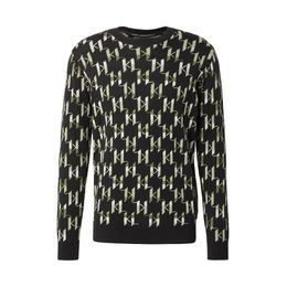 K by KARL LAGERFELD Karl Lagerfeld Pullover Herren Gr&ouml;&szlig;e S beige / kiwi / schwarz
