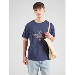 Jack & Jones Premium T-Shirt 'JPRBLUJAYCE' Herren Gr&ouml;&szlig;e M nachtblau / honig