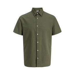 Jack & Jones Plus Jack & Jones Plus Hemd 'JJEBreeze' Herren Gr&ouml;&szlig;e 7XL oliv