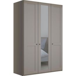 Kleiderschrank Wiemann, B:148,4cm H:216cm T:58cm, grau, Glas, Holzwerkstoff, Schlafzimmer, Schr&auml;nke, "G&ouml;teborg, mit 95 &Ouml;ffnungswinkel, Made in