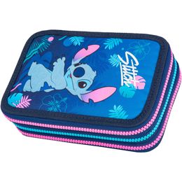 COOLPACK Kinder Federm&auml;ppchen "Etui, Disney, Stitch", blau, Polyester, Schreibger&auml;teetuis, bef&uuml;llt