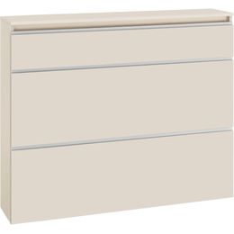 Schuhschrank Home Affaire, B:120cm H:108cm T:26,5cmkaschmir matt, FSC-zertifizierter Holzwerkstoff, Flur, Schr&auml;nke, "Magic Schuhschrank,