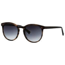 Sonnenbrille BRENDEL EYEWEAR "BRENDEL eyewear Sonnenbrille", Damen, draufg&auml;ngerisches mokka gestreift, Sonnenbrillen Sonnenbrille