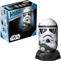 Ravensburger Kinder 3D-Puzzle "Star Wars Hylkies Sammelfigur 06 Stormtrooper", bunt, Kunststoff, B:8cm H:12cm, Puzzles, Made in Europe