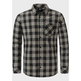 Sch&ouml;ffel SCH&Ouml;FFEL Herren Outdoorhemd "Shirt Sobra M", grau, Gr. 50, Oberstoff : 92% Nylon 8% Elasthan, Hemden