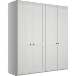Kleiderschrank Wiemann, B:197,3cm H:216cm T:58cm, wei&szlig;, Holzwerkstoff, Schlafzimmer, Schr&auml;nke, "G&ouml;teborg, Kleiderschrank, Schrank, W&auml;scheschrank",