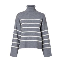Selected Sweater 'SLFKamma' female size S Dark grey / White