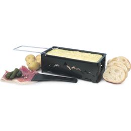 SWISSMAR Raclette "Nordic Candlelight", B:38cm H:4cm T:8cm, schwarz, Raclettes, Edelstahl, faltbar