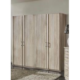 Kleiderschrank Wiemann, B:197,3cm H:216cm T:58cm, beige, Holzwerkstoff, Schlafzimmer, Schr&auml;nke, "Meran"