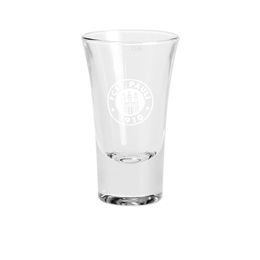 FC St. Pauli Glas "FC St. Pauli Schnapsglas FC St. Pauli Logo 4 cl"transparent, Trinkgef&auml;&szlig;e