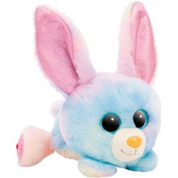 Nici Kinder Kuscheltier "Glubschis, Hase Rainbow Candy, 25 cm", bunt, Pl&uuml;sch, Polyester, B:13cm H:12,5cm L:25cm, Pl&uuml;schfiguren, liegend