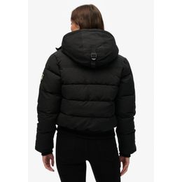 Superdry Damen Steppjacke "EVEREST BOMBER JACKET", schwarz, Gr. XXL, unifarben, Web, Obermaterial: 100% Polyester, Jacken