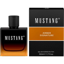 Mustang Herren Eau de Toilette "Mustang AMBER SIGNATURE for him EdT 50ml"50 ml, Parf&uuml;ms, orientalischer Duft