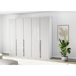 Kleiderschrank Musterring, B:250cm H:216cm T:58cmwei&szlig;, Glas, Holzwerkstoff, Schlafzimmer, Schr&auml;nke, "San Diego, Kleiderschrank, Schrank, Garderobe,