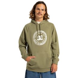 DC Shoes Herren Hoodie "DC Corpo", gr&uuml;n, Gr. XS, Obermaterial: 55% Walkfrottier, 25% Walkfrottier, 20% Microfaser;, Sweatshirts