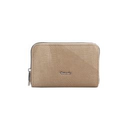 Tamaris Herren Geldb&ouml;rse "Geldb&ouml;rse TAS Karen", beige, Obermaterial: 60% Polyurethan PU. 40% Polyester PES., Kleinlederwaren