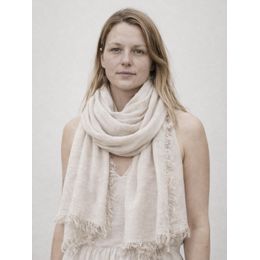 Damen Modeschal "Schmeichler", beige, Basic, Collezione Alessandro, unifarben, Viskose, Modet&uuml;cher, aus super-soft Viskose, Made in Italy